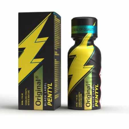 Popper Original Black Label Pentyl 30ml, Popper Online - Acquista ...